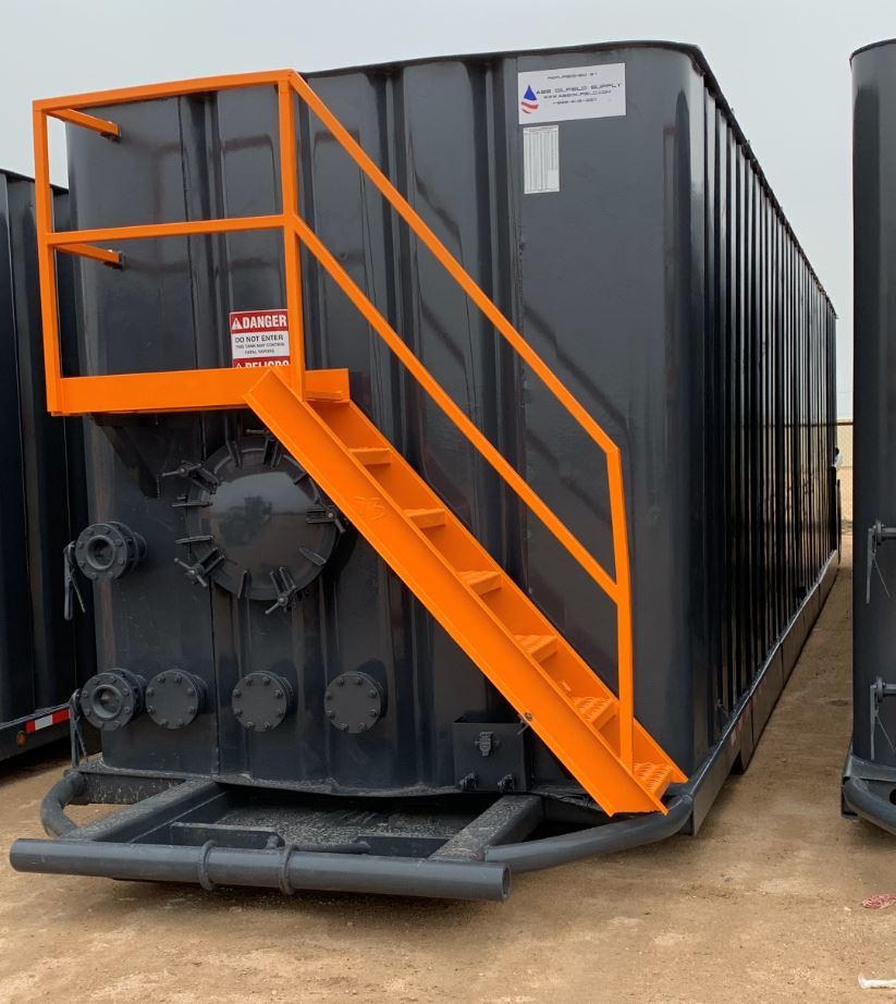 21,000 Gallon (500 BBL) Fully Refurbished Rolling Frac Tank - ABS ...